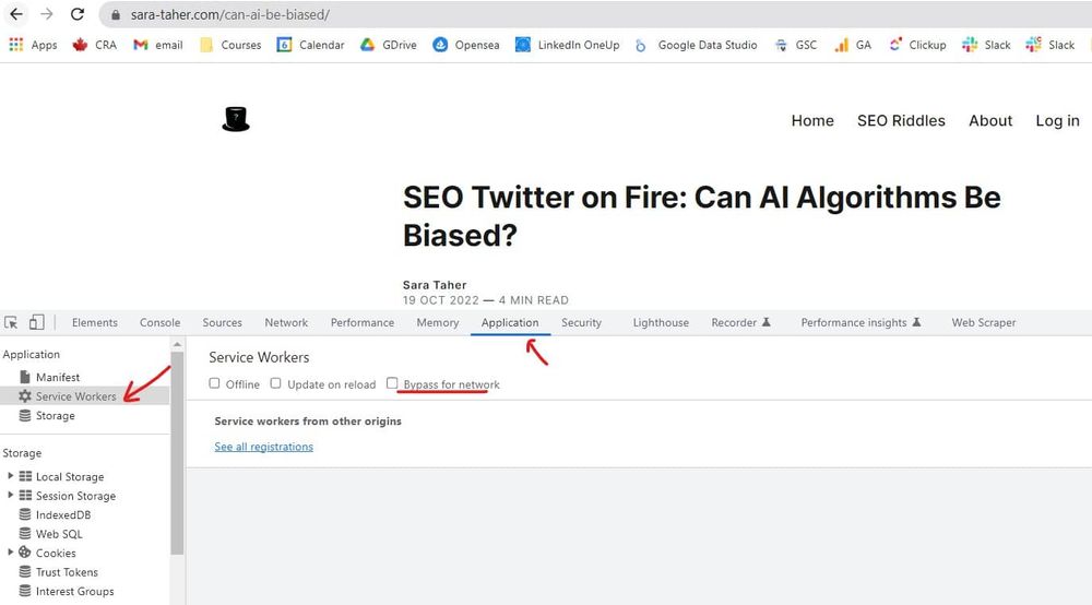 Service Workers SEO